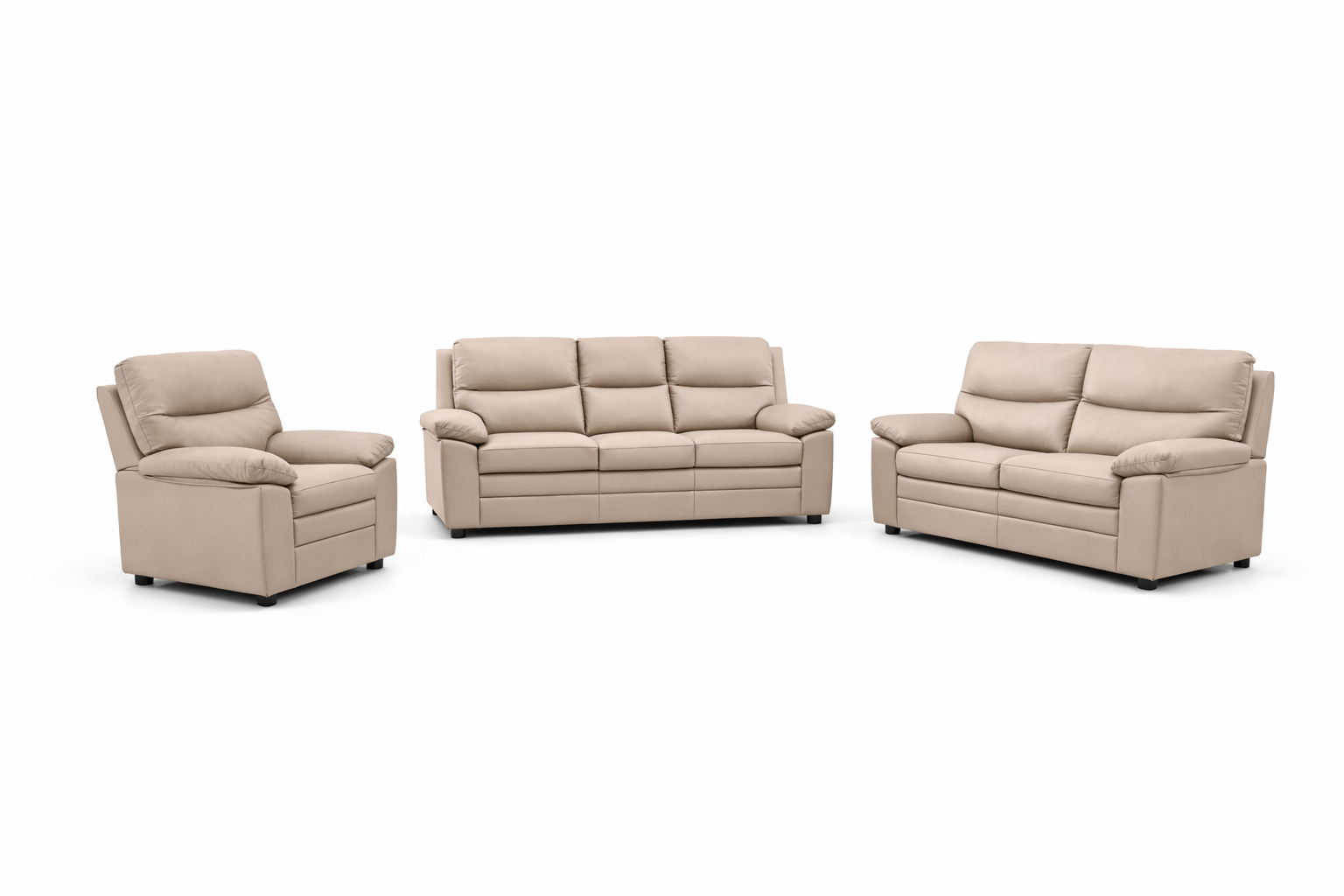 Mason Sofa Range taupe – Traynor Furnishings